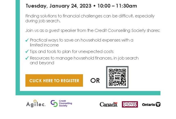 Personal Money Management Information Session - Homelessness In Durham