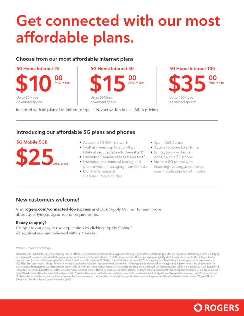 Rogers Connected for Success - Homelessness In Durham